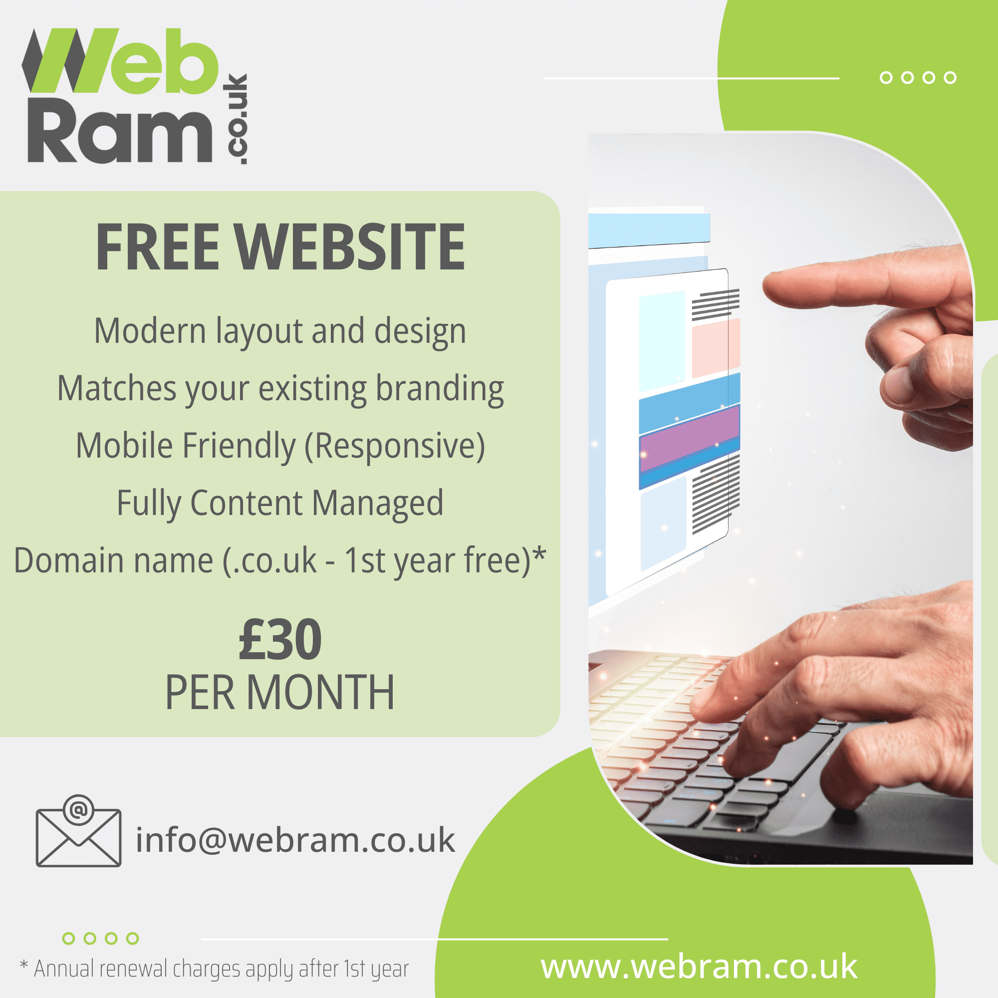 Special Offers - WebRam